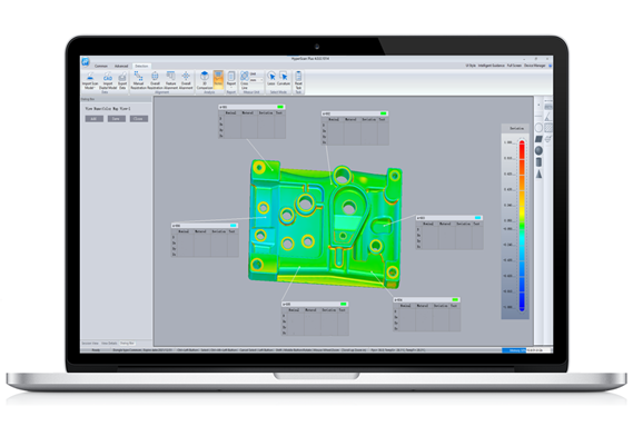 HyperScan 3D Software for Optical Tracking 3D Scanning and Portable CMM ...