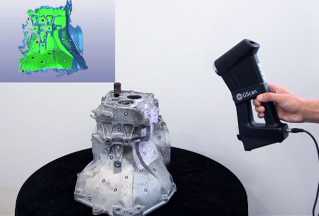 GScan Smart Full Color 3D Scanner with Turntable Automated Scanning ...